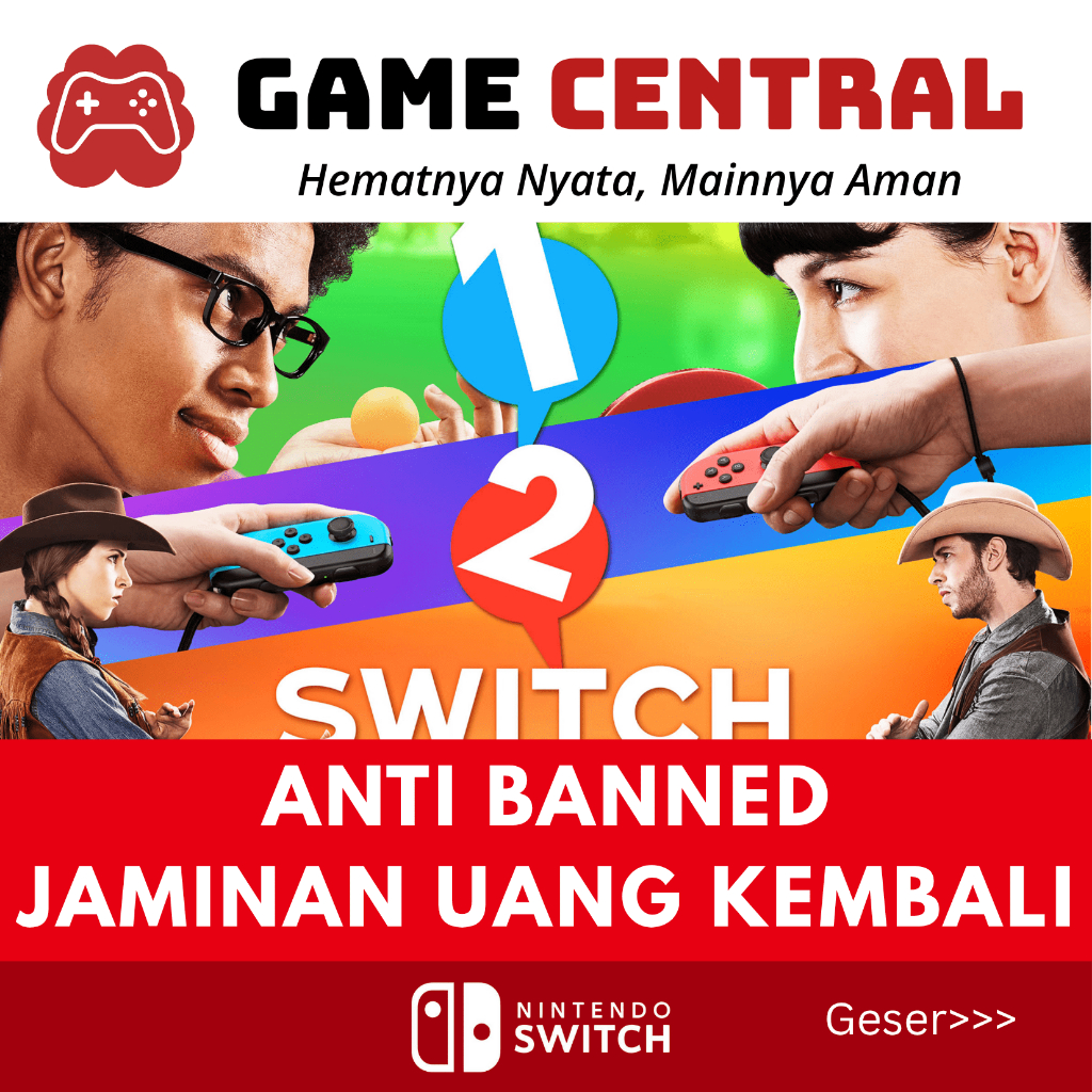 Jual 1 2 Switch One Two Switch Nintendo Switch Digital Game | Shopee ...
