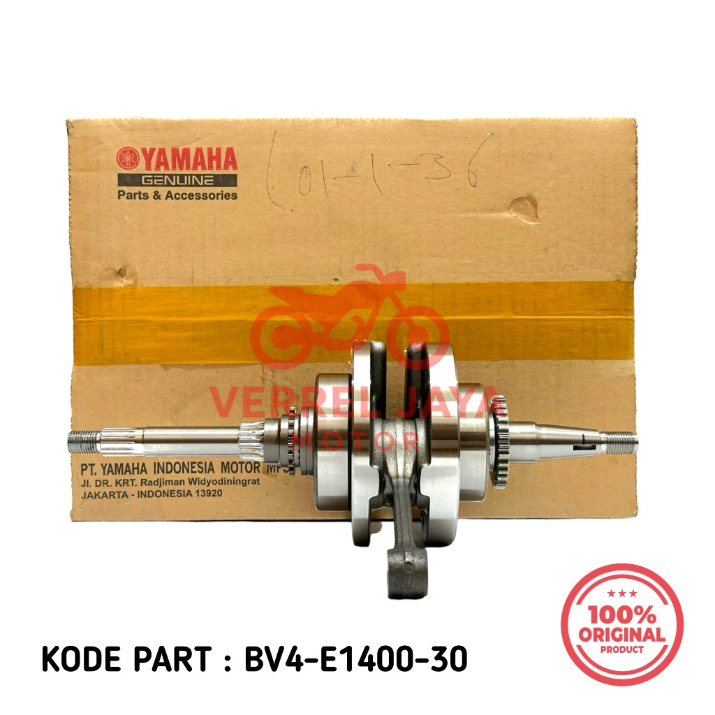 Jual KRUK AS CRANKSHAFT ASSY AS KRUK NMAX OLD NMAX LAMA ORIGINAL YAMAHA GENUINE PART (BV4-E1400 ...