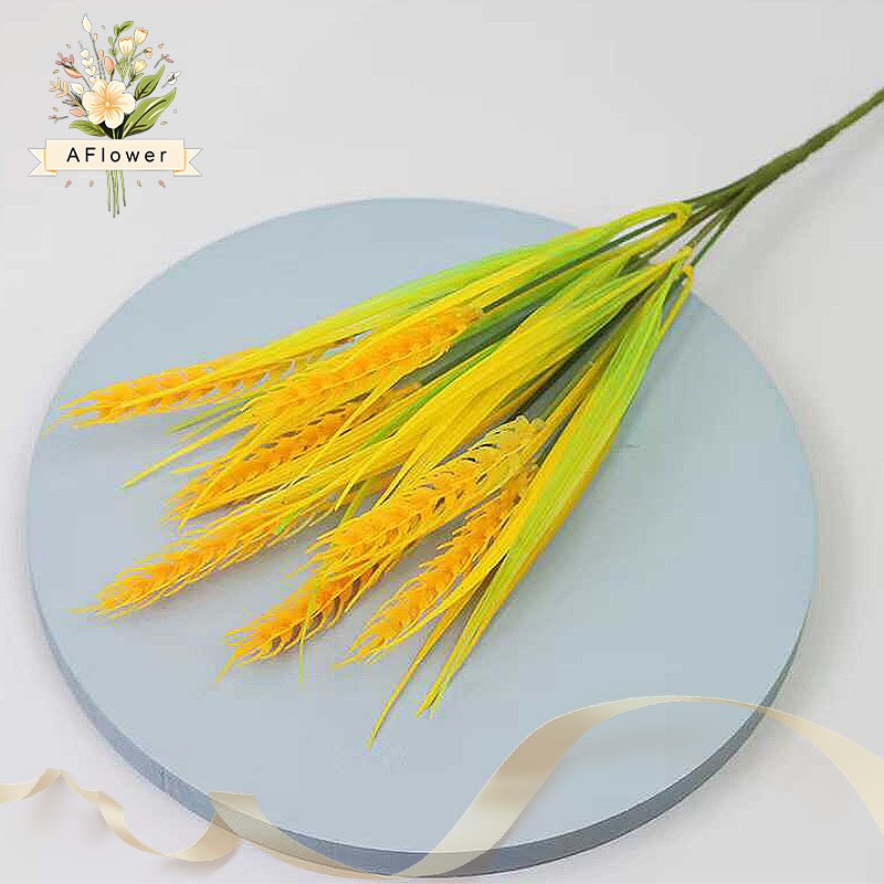 Jual Bunga Plastik Padi Gandum Bunga Hias Daun Plastik Padi Palsu ...