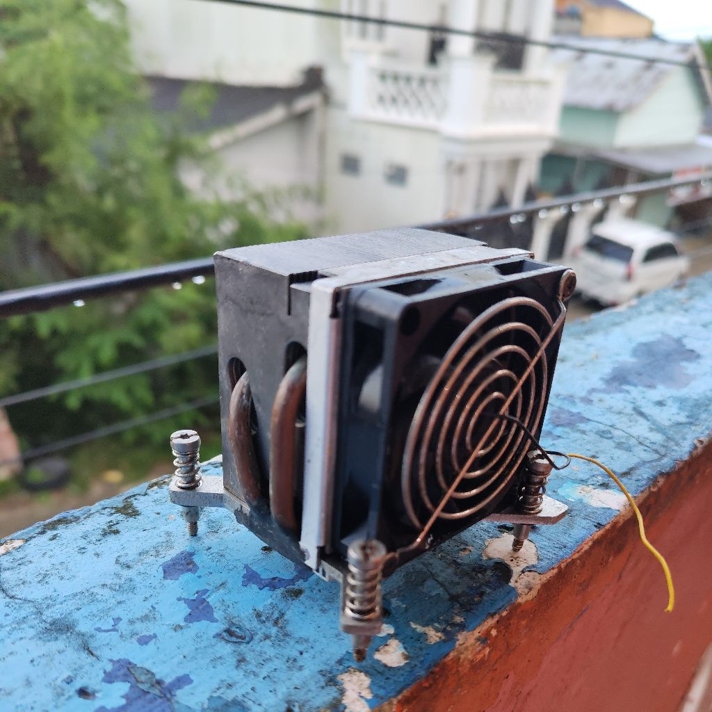 Jual heatsink fan cooler prosesor cpu pendingin cpu tembaga asli tebal ...