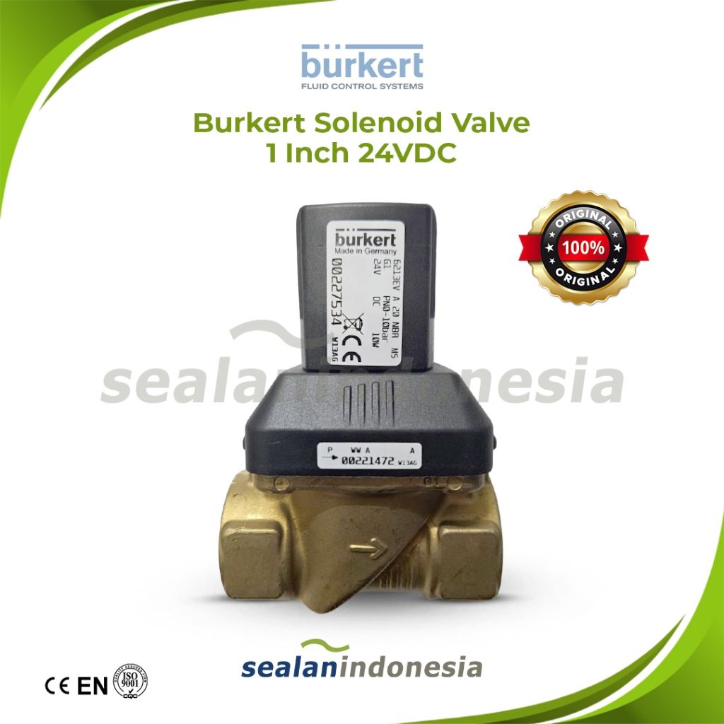 Jual Burkert Explosion Proof Solenoid Valve 1 inch 24VDC | Shopee Indonesia