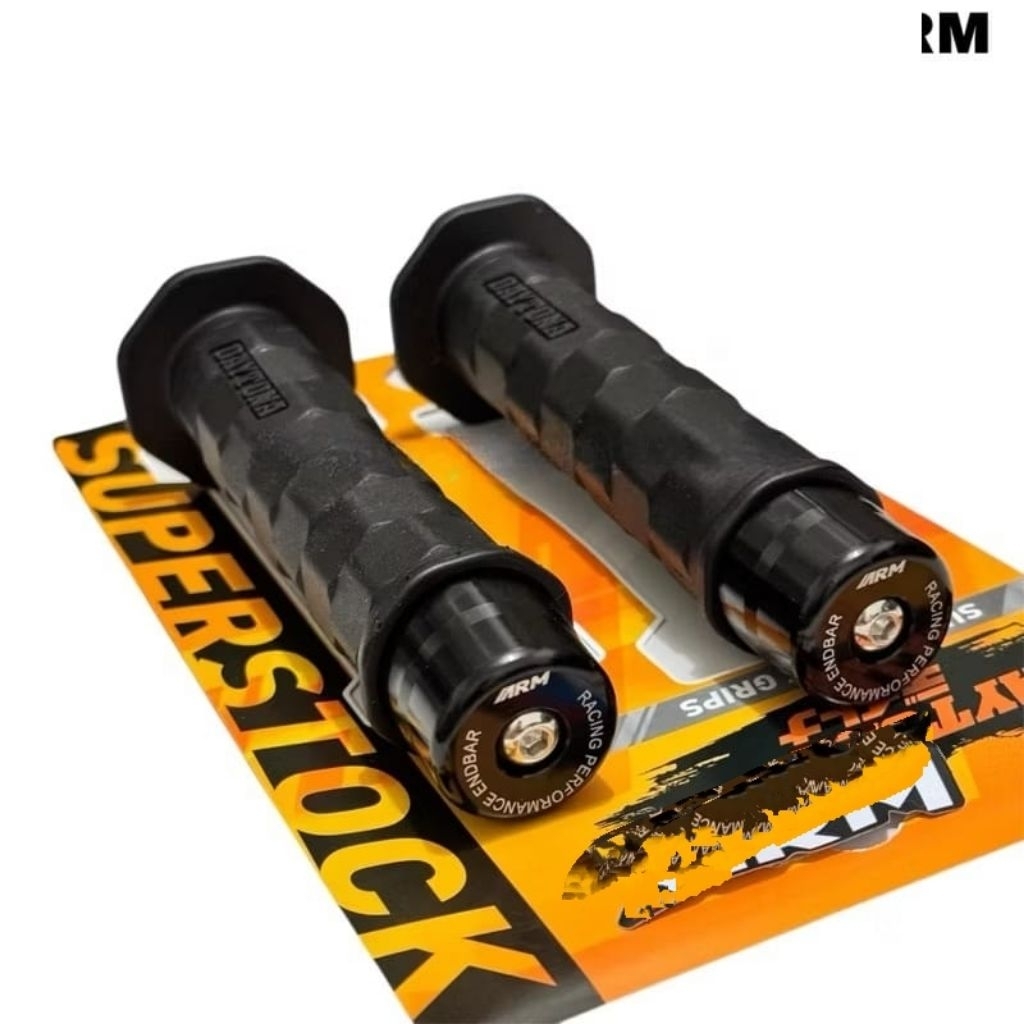 Jual Paket Handle Grip Original Handgrip Daytona Set Jalu Stang BULAT ...