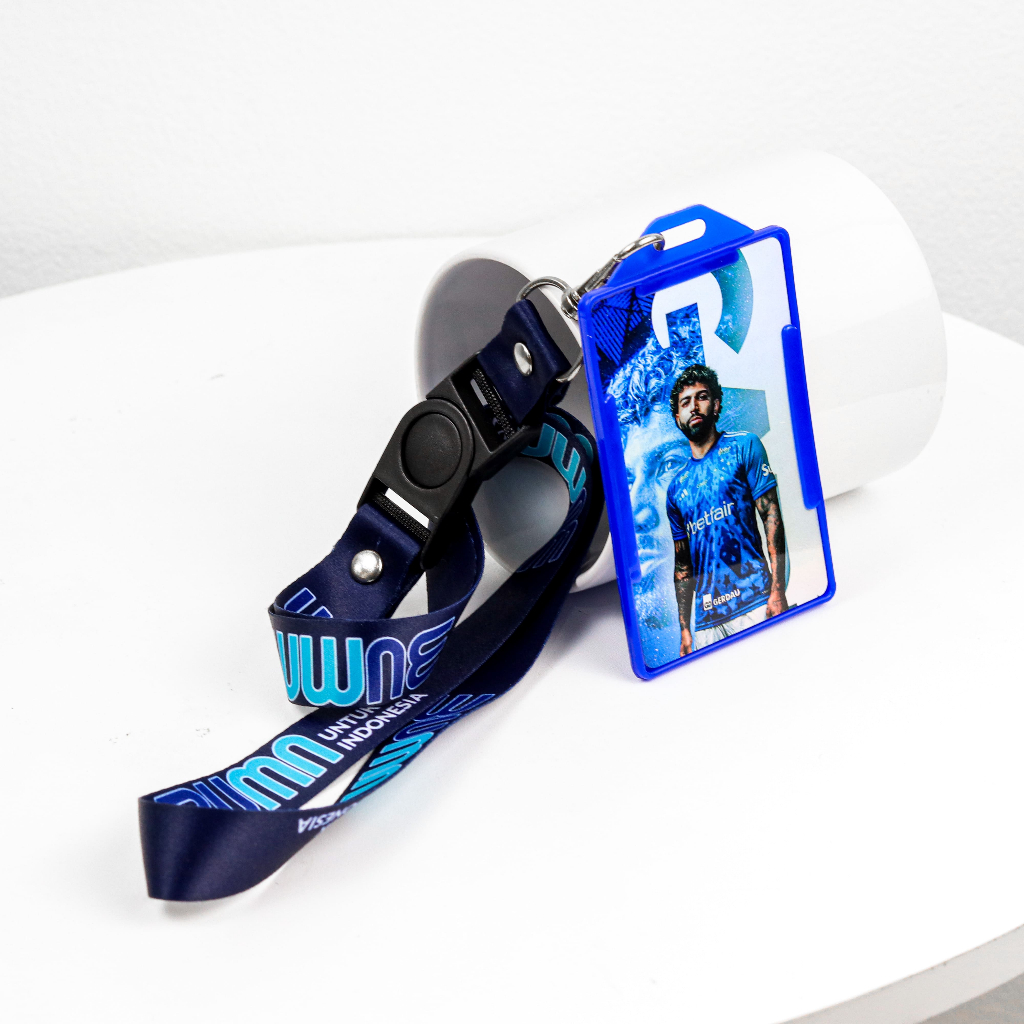 Jual cetak lanyard sublim 1,5cm 2 atau 1 muka pita printing full color ...