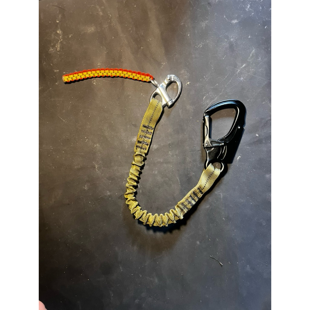 Jual INDORA safety lanyard in Ranger green, with Kong snap hook, and ...