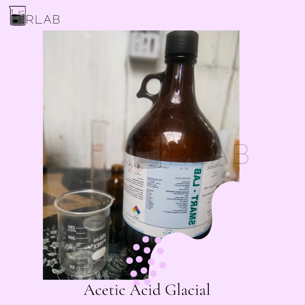 Jual acetic acid glacial pro analisis/ asam asetat glasial smartlab ...