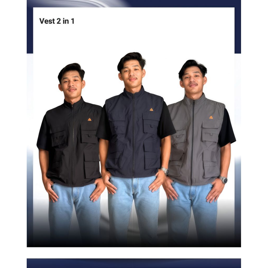 Jual Rompi Pria | Rompi Motor Anti Angin | Rompi Tactical | Andoutdoor ...