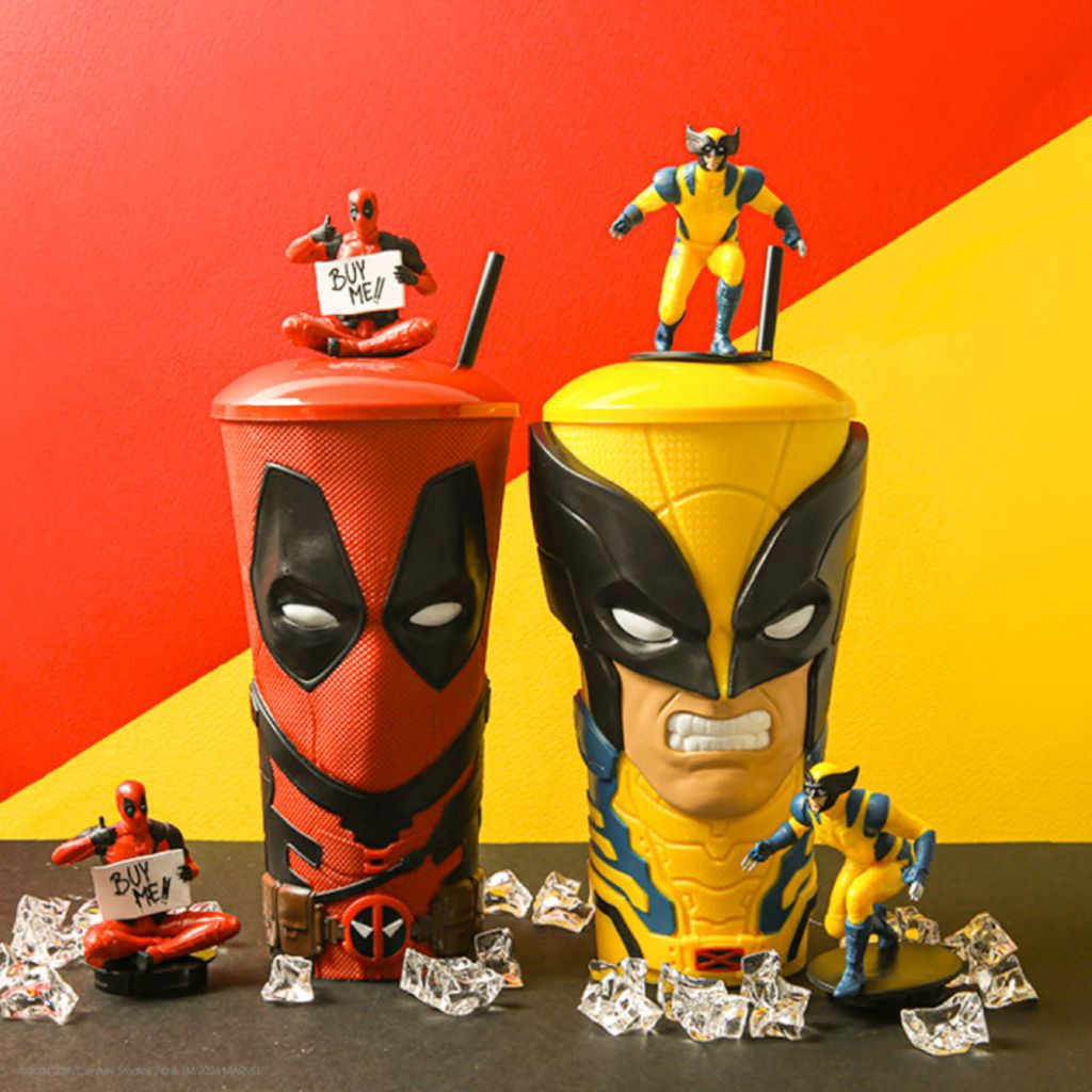 Jual [ READY STOCK ] TUMBLER DEADPOOL AND WOLVERINE OFFICIAL CUP TOPPER ...