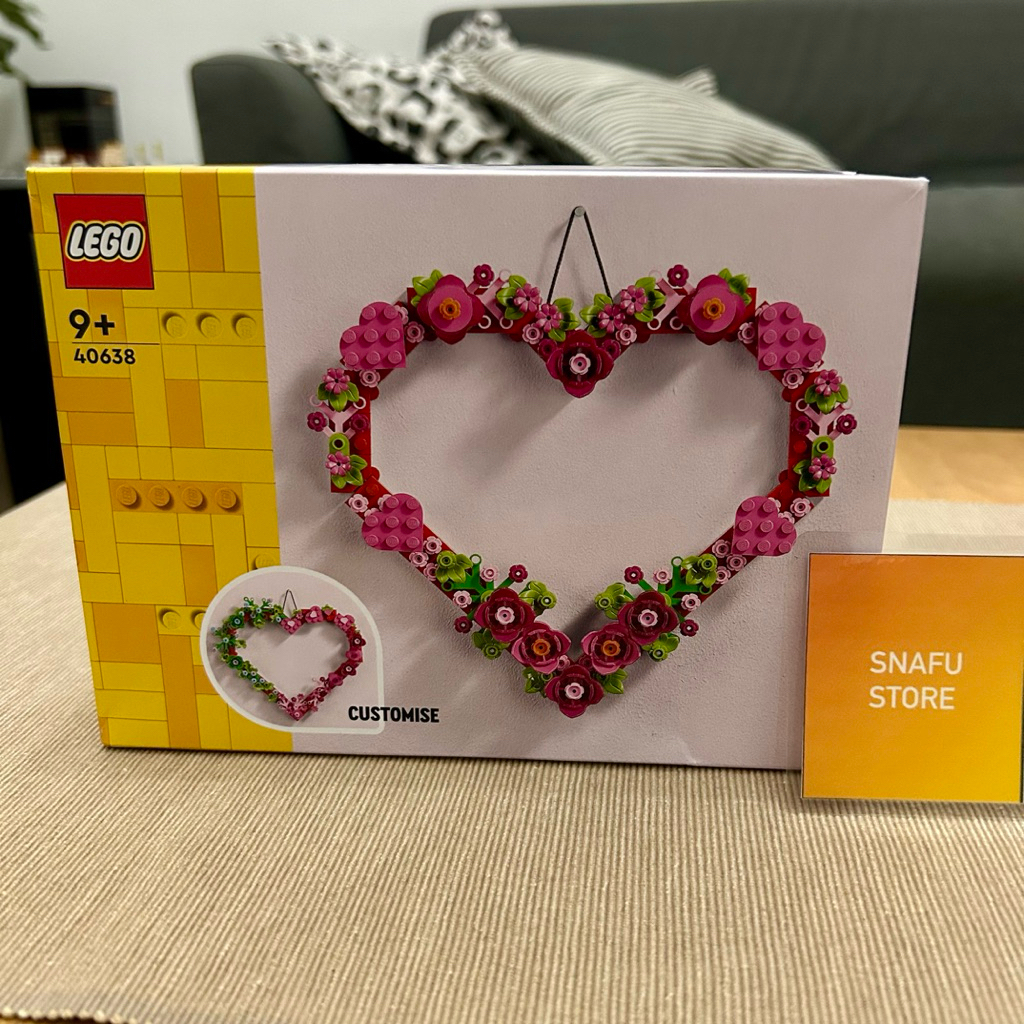 Jual Lego Iconic 40638 Heart Ornament | Shopee Indonesia