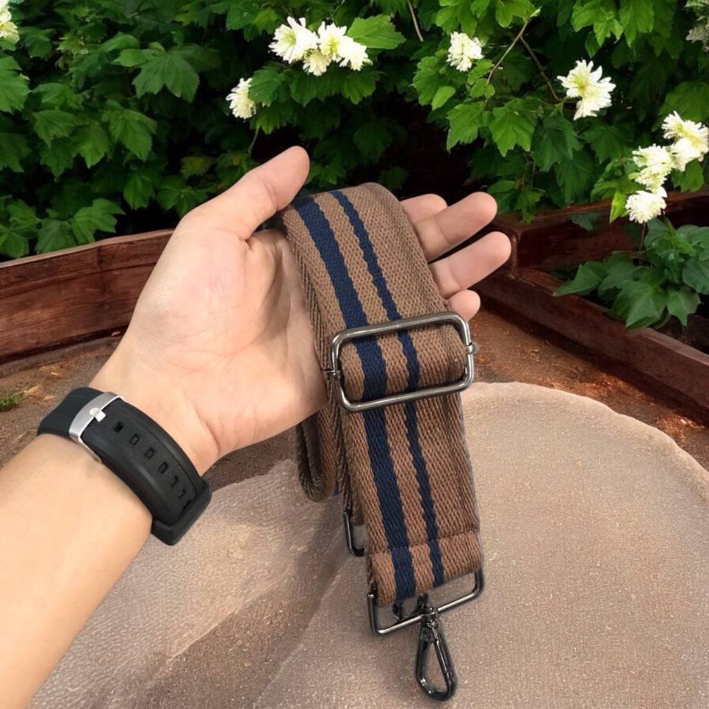 Jual Tali Tas Selempang L5Cm Besi Black Bahan Katun & Besi Tebal Import ...