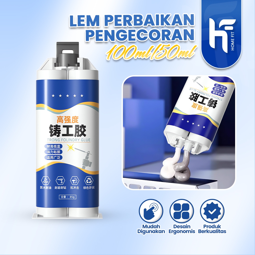 Jual Lem AB Epoxy Magic Metal Repair Glue Perekat Penambal Besi Steel ...