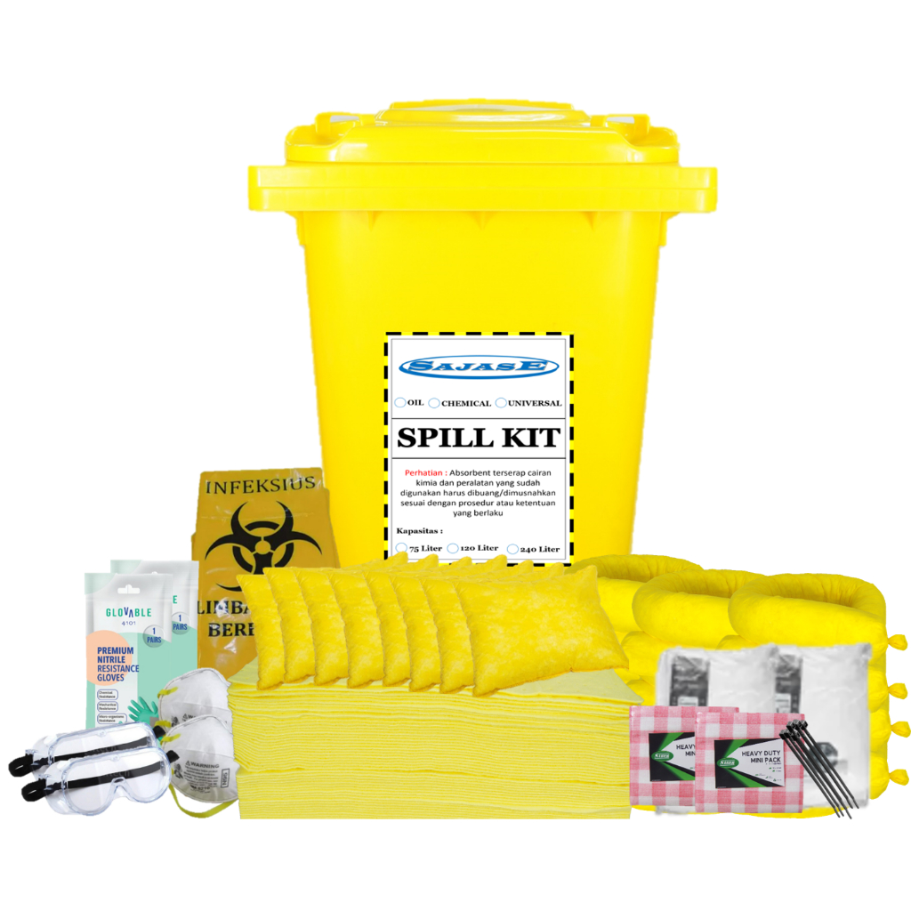 Jual Chemical SPILL RESPONSE KIT 240 Liter Chemical Spill Kit 240 Liter ...