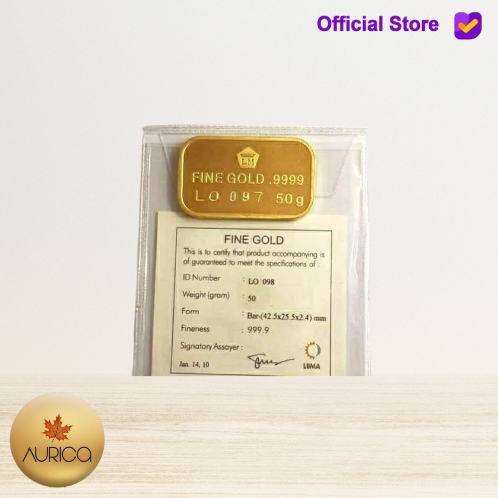 Jual Logam Mulia Antam Retro Tidur - 50GRAM | Shopee Indonesia