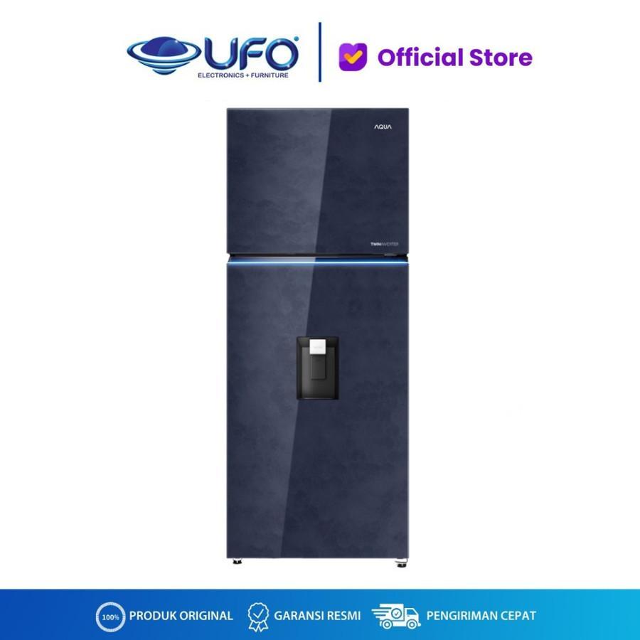 Jual AQUA KULKAS BESAR 2 PINTU AQRVTM535RSG(CL)U1 BIG 2 DOOR INVERTER ...