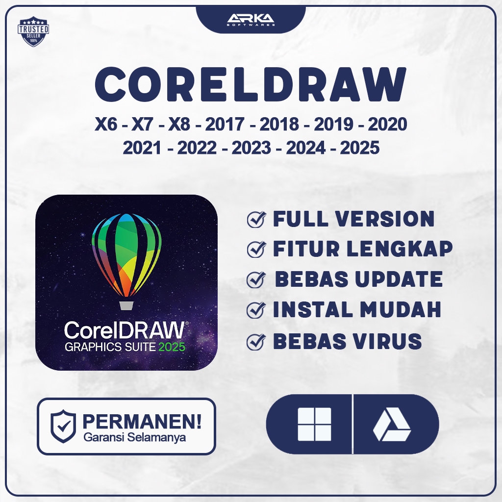 Jual CoreIDRAW X6 / X7 / X8 / 2025 / 2024 / 2023 / 2022 / 2021 / 2020 ...