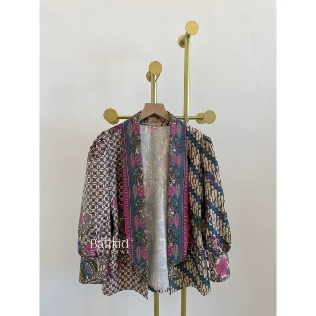 Jual BATIKID OFFICIAL - cardigan batik / outer batik kerja wanita pb ...