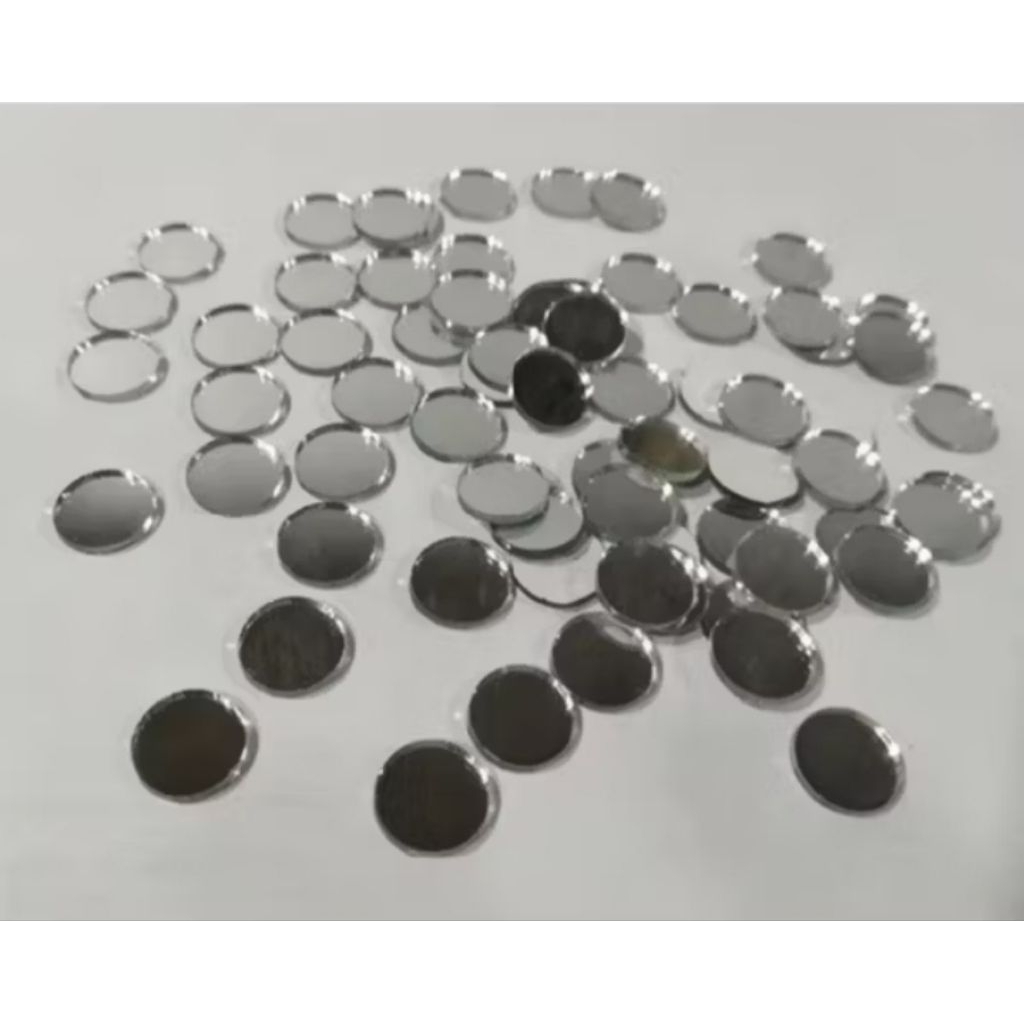 Jual Cermin Kaca Bulat Kecil Diameter 2cm 30 Pcs Bahan Kerajinan Tangan ...