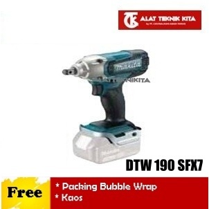 Jual MAKITA DTW190SFX7 mesin pembuka baut baterai DTW 190 SFX7 cordless ...