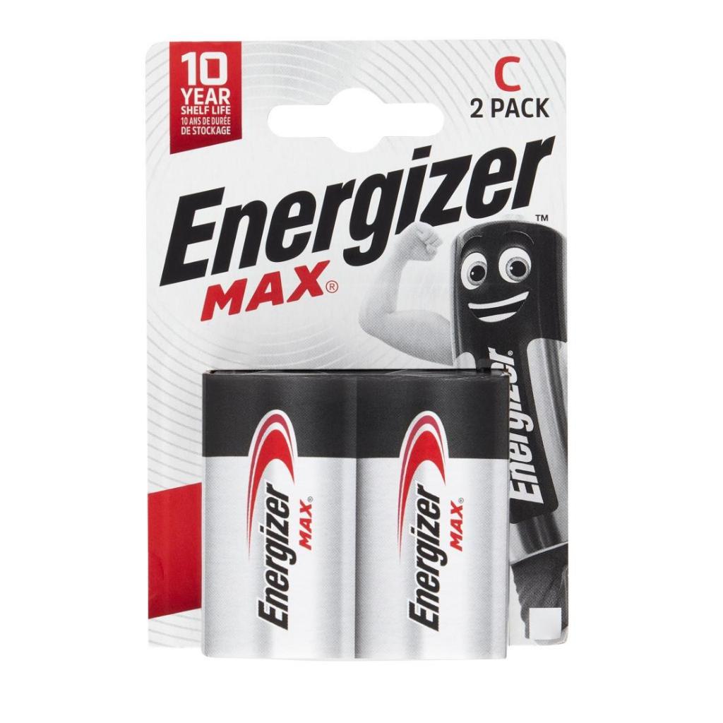 Jual Baterai Energizer Max size C E93 Battery type C 1,5V Alkaline Max ...