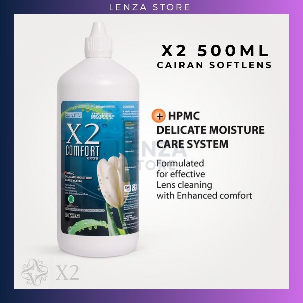 Jual CAIRAN SOFTLENS X2 COMFORT 500ML MADE IN KOREA | Shopee Indonesia