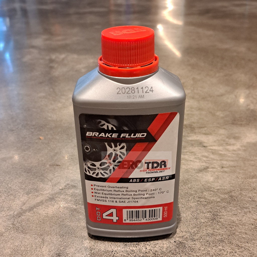 Jual OLI REM TDR DOT 4 500ML TDR RACING ORIGINAL | Shopee Indonesia
