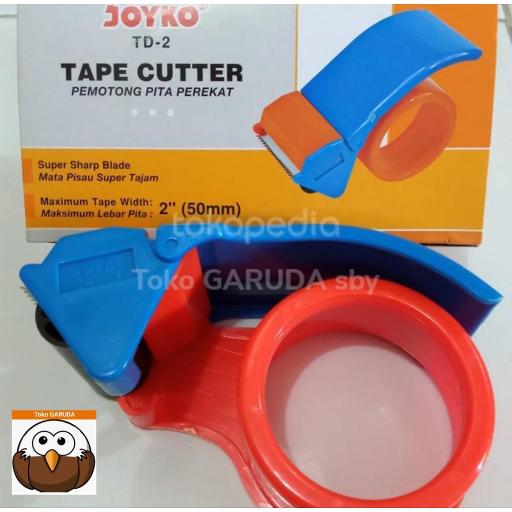Jual Tape cutter/ lakban cutter PLASTIK JOYKO TD-2 | Shopee Indonesia