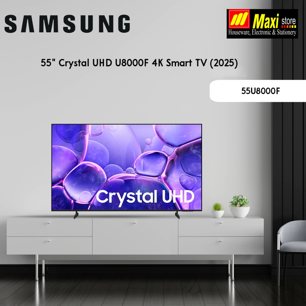 Jual Samsung Crystal UHD 55U8000F 4K Smart TV (2025) - Garansi Resmi ...