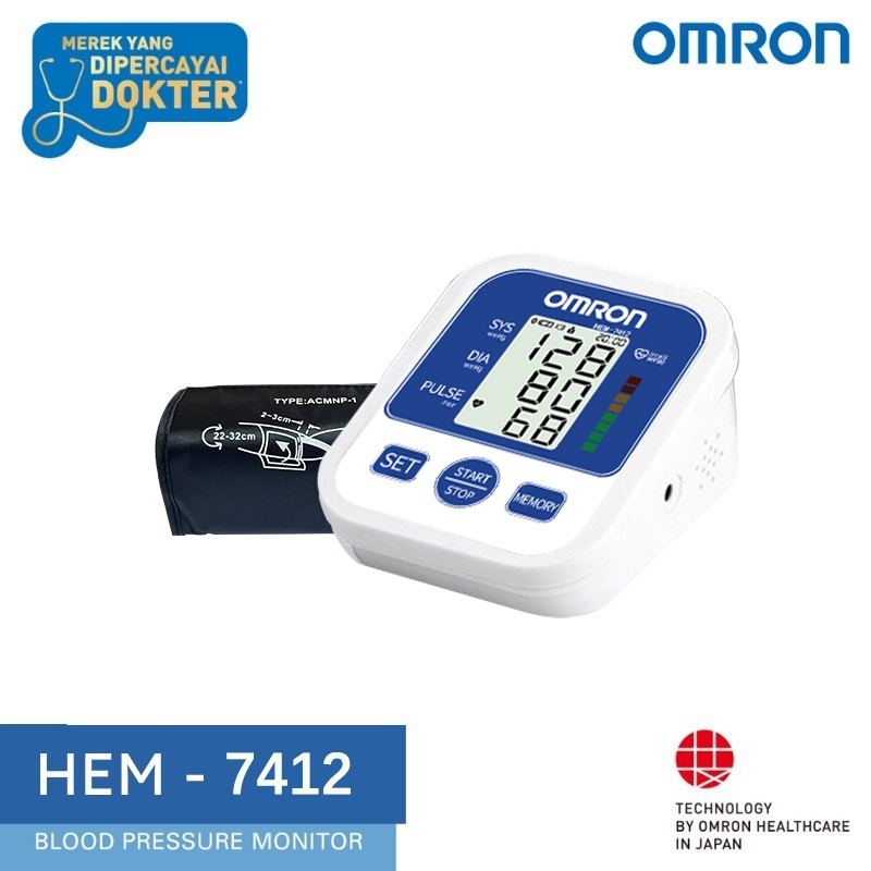 Jual Alat Cek Tensi Darah Digital Omron Tensimeteralat Cek Tensi Darah ...