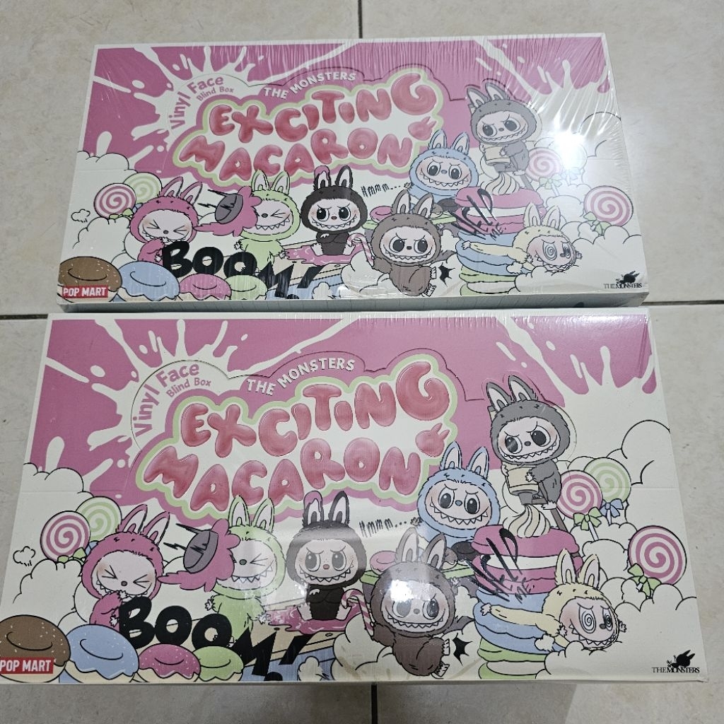 Jual POP MART THE MONSTERS Labubu V1 macaroon | Shopee Indonesia
