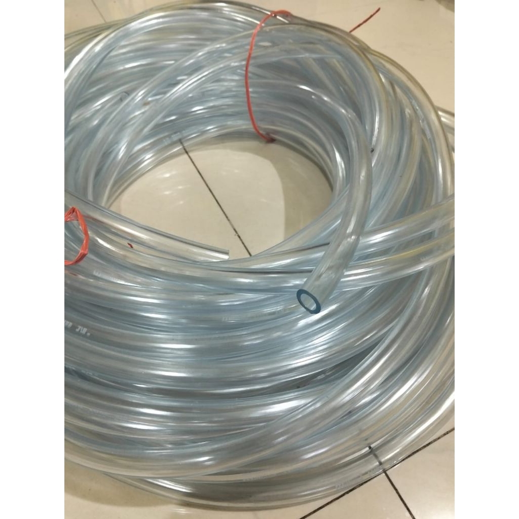 Jual selang bening ukuran diameter dalam 3/8 harga per 1 meter | Shopee ...