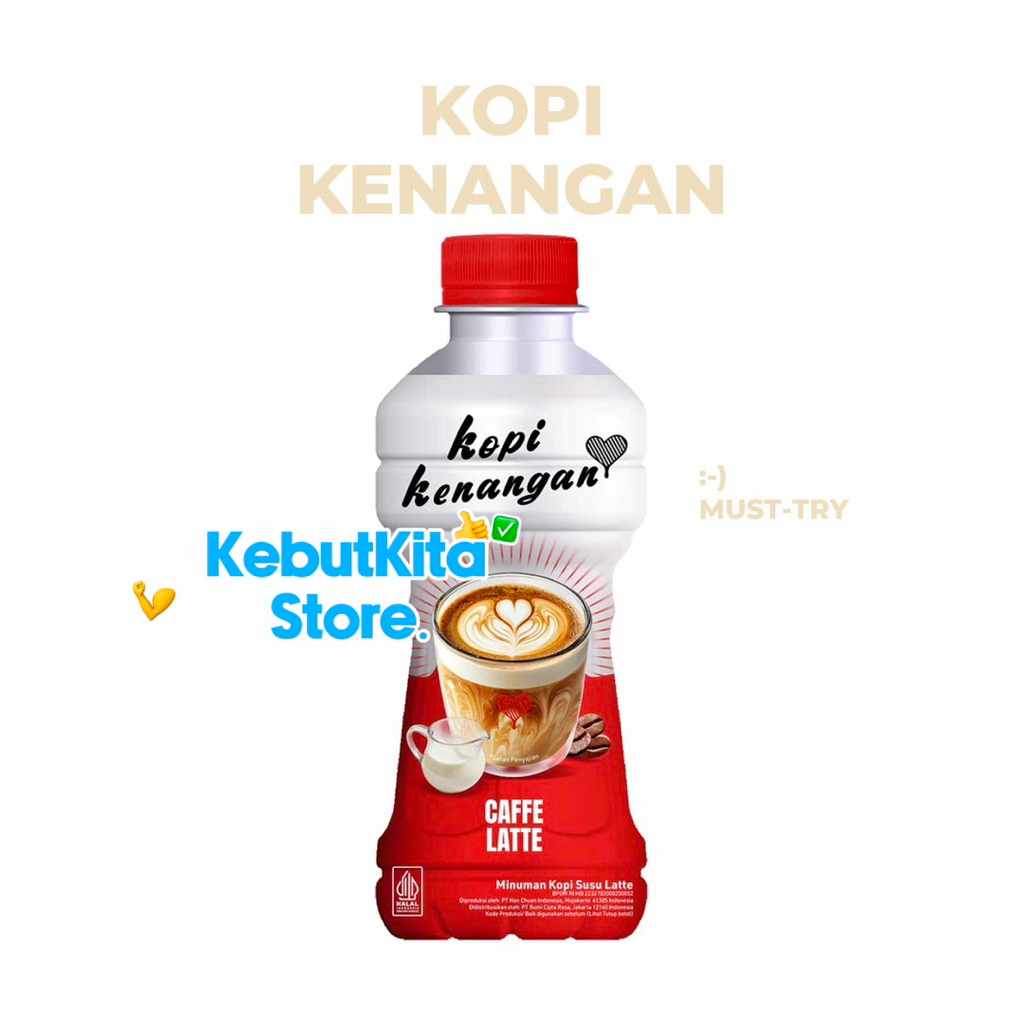 Jual (6 BOTOL) Kopi Kenangan Coffee Latte 220ml – Minuman Siap Minum Segar & Creamy | Shopee ...