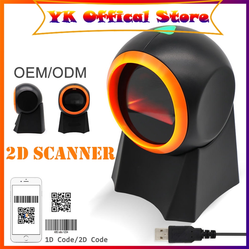 Jual Barcode Scanner Omni 1D+2D Auto Scan QR Code & Barcode Scanner ...