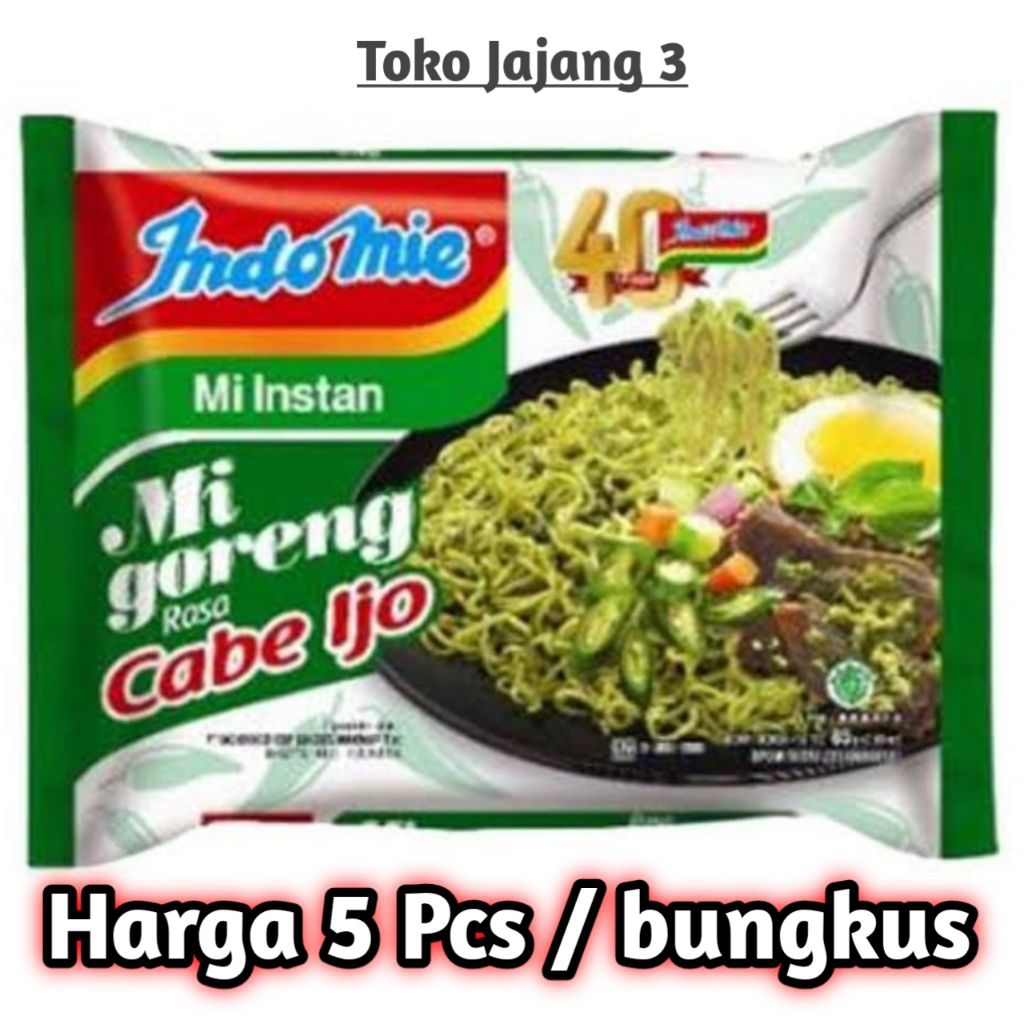 Jual Indomie Cabe Ijo Terlengkap & Harga Terbaru Mei 2026 | Shopee ...