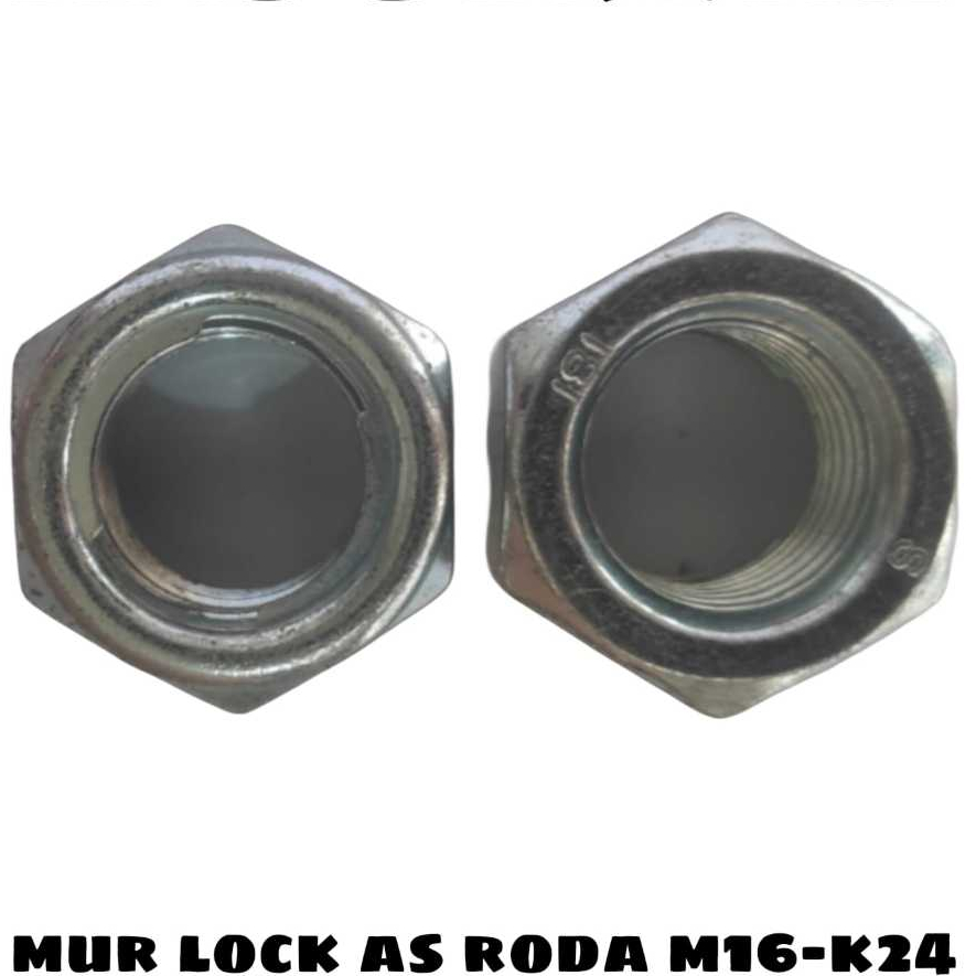 Jual MUR LOCK AS RODA M16 KUNCI 24 ( ISI 10 PCS ) | Shopee Indonesia