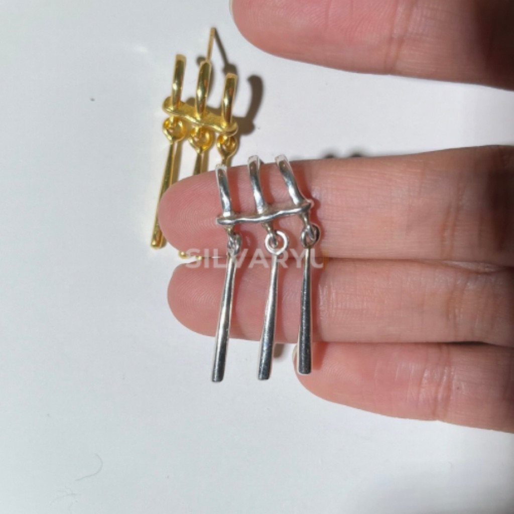 Jual [Buy 1 Get 1 Gift] Silvaryu - Anting Brass atau Kuningan - Roronoa ...