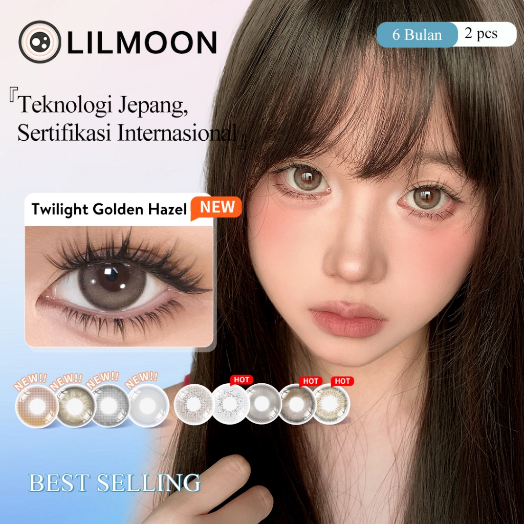 Jual [Ashanty Approved] Lilmoon Softlens Kualitas Jepang softlens minus ...