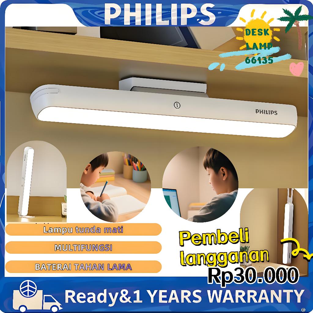 Jual Philips Desk Light 66143 Lampu Meja Belajar Lampu Baca Led / Lampu ...