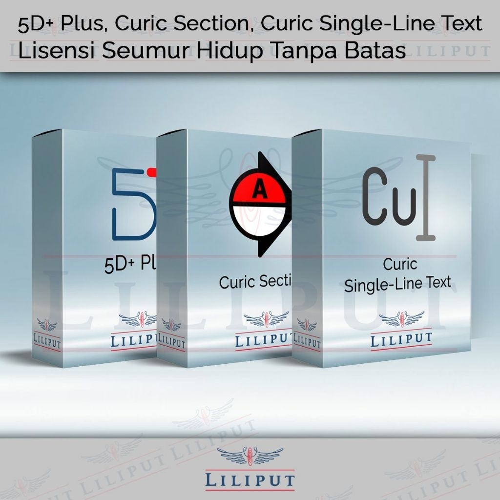 Jual 5D+ Plus Curic Section Curic Single-Line Text Plugin SketchUp Full ...