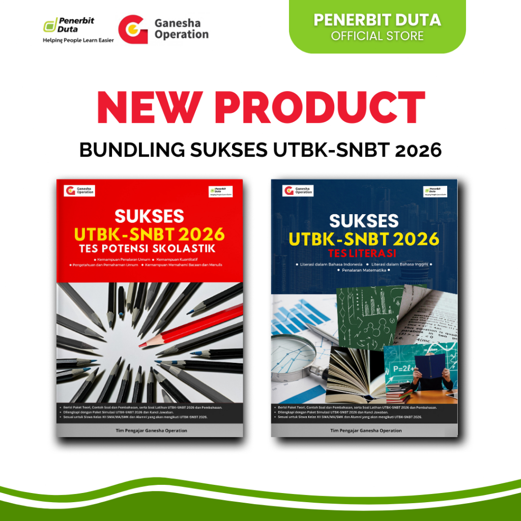 Jual SUKSES UTBK-SNBT 2026: TPS dan LITERASI (Paket Bundling) | Shopee Indonesia