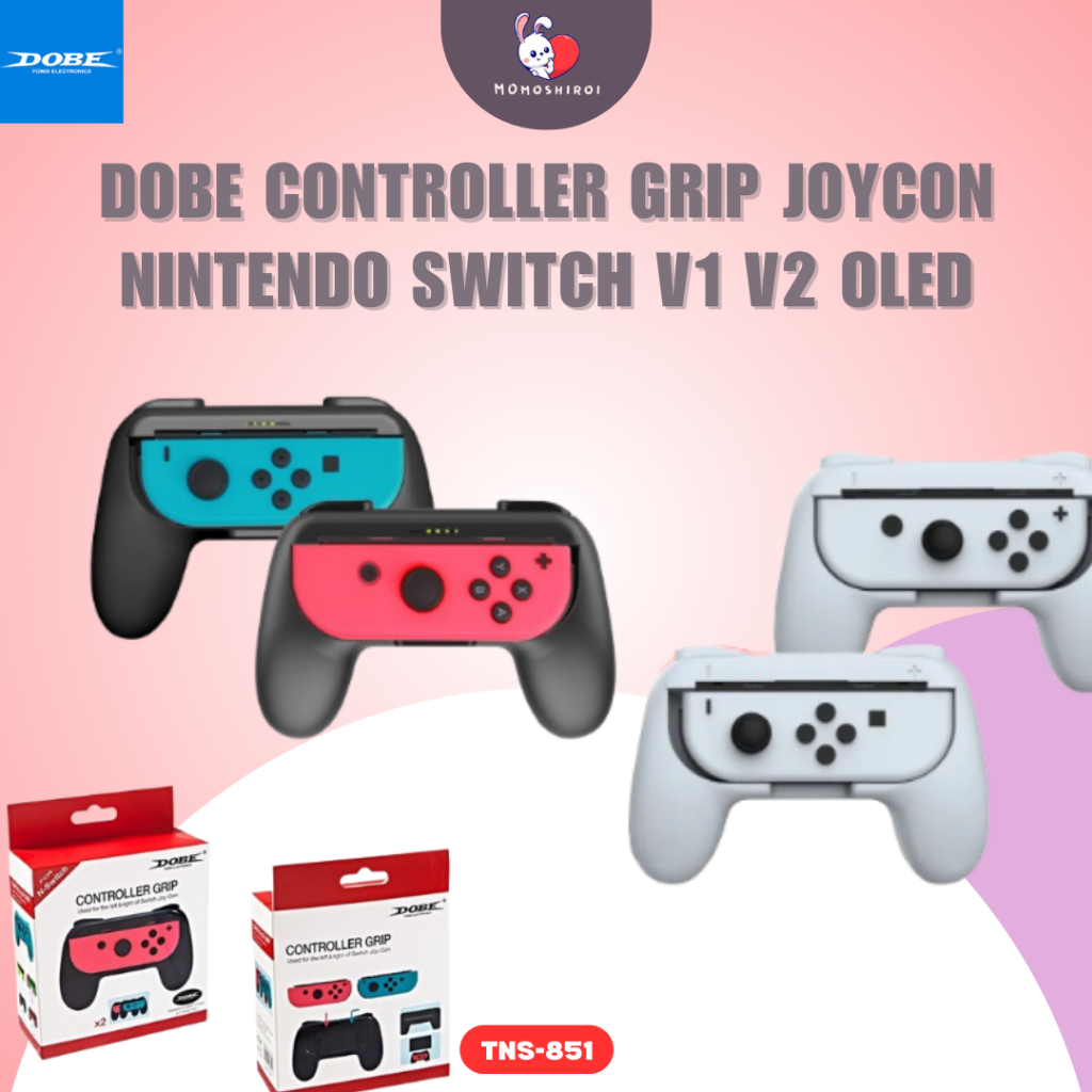 Jual DOBE Controller Grip Joycon Joy Con Nintendo Switch v1 v2 OLED | Shopee Indonesia