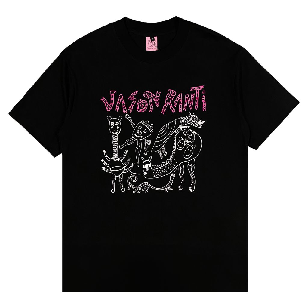 Jual Tshirt JASON RANTI - HIDUP HANYA NUMPANG KETAWA | Jason Ranti ...