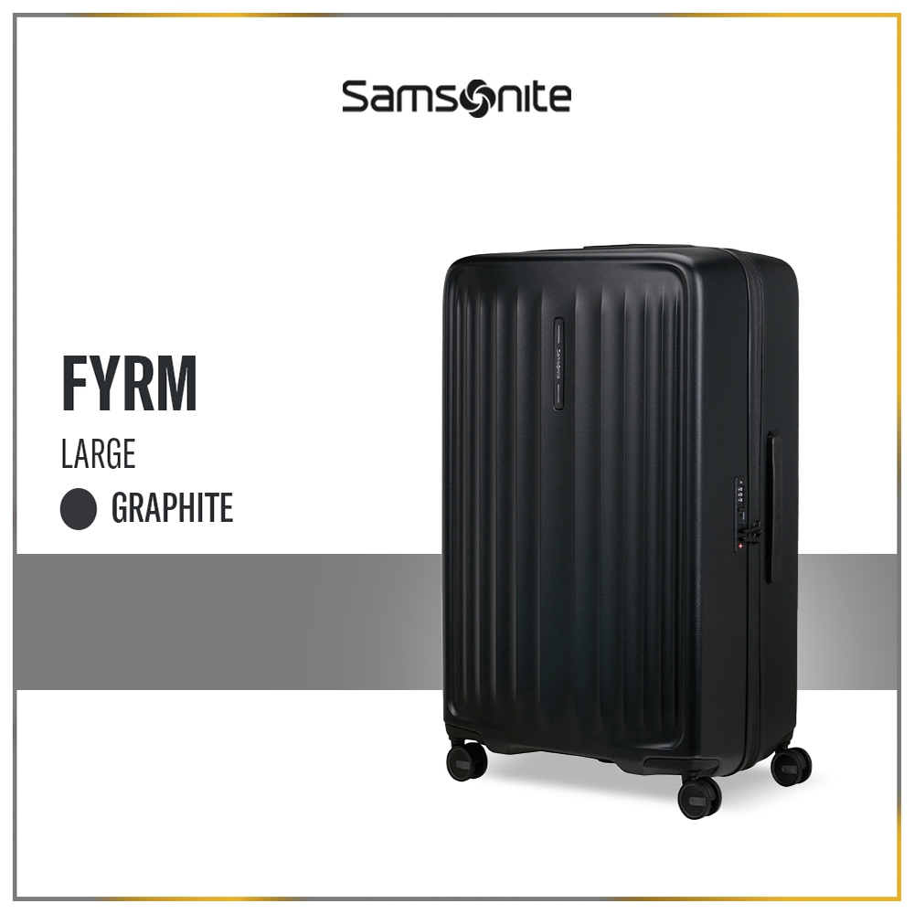 Jual Samsonite Koper Hardcase Fyrm Spinner Large 28 Inch Exp - Graphite ...