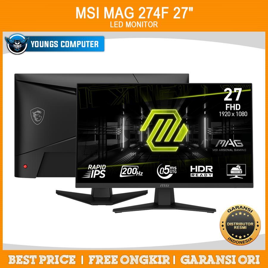 Jual LED MSI MAG 274F 27" IPS 200Hz 0.5ms FHD HDR Monitor Gaming ...