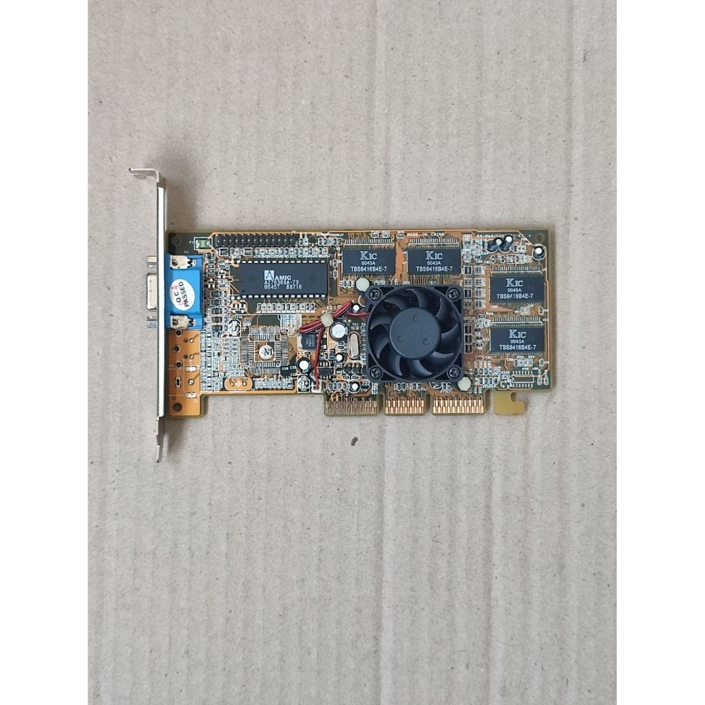 Jual vga card agp buat pc cpu jadul seperti pentium 4 & sejenis nya ...