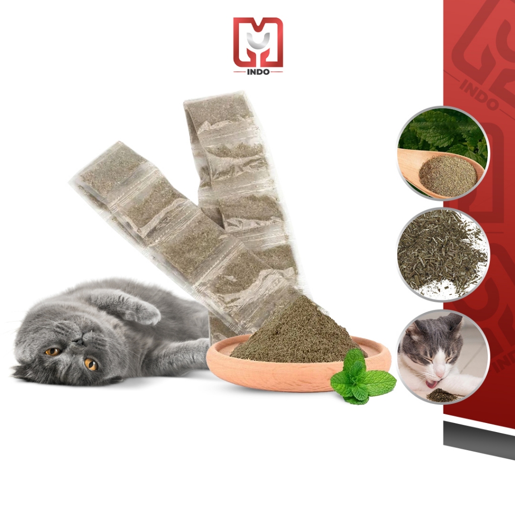 Jual Bubuk Catnip Anti Stress dan Relaksasi Kucing / Catmint Powder ...