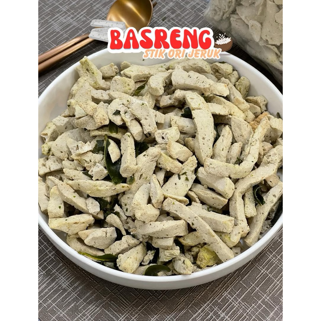 Jual Basreng Stik Original Daun Jeruk 250 gr | Shopee Indonesia