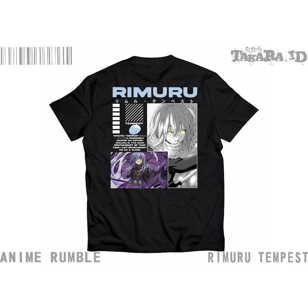 Jual Kaos Anime Rimuru Rimuru Tempest 02RT- T-Shirt Anime - Kaos Anime ...