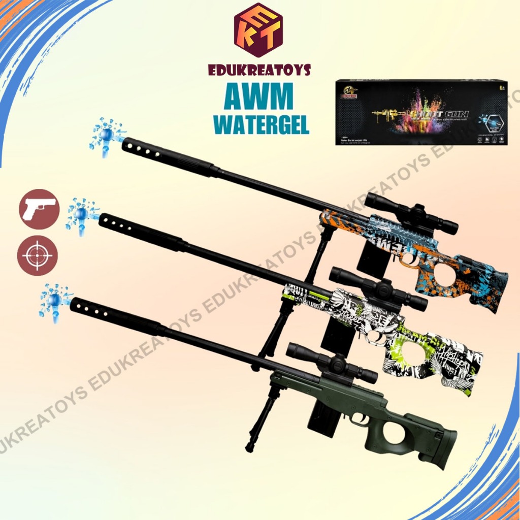 Jual Awm Water bombs Mainan tembakan outdoor anak Shoot gun | Shopee ...