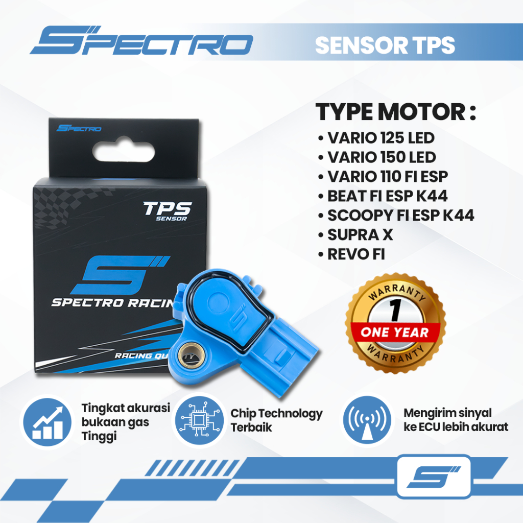 Jual Spectro Sensor TPS Vario 125 150 Beat Scoopy Fi ESP Spacy Revo F1 Verza Supra Fi Supra X ...