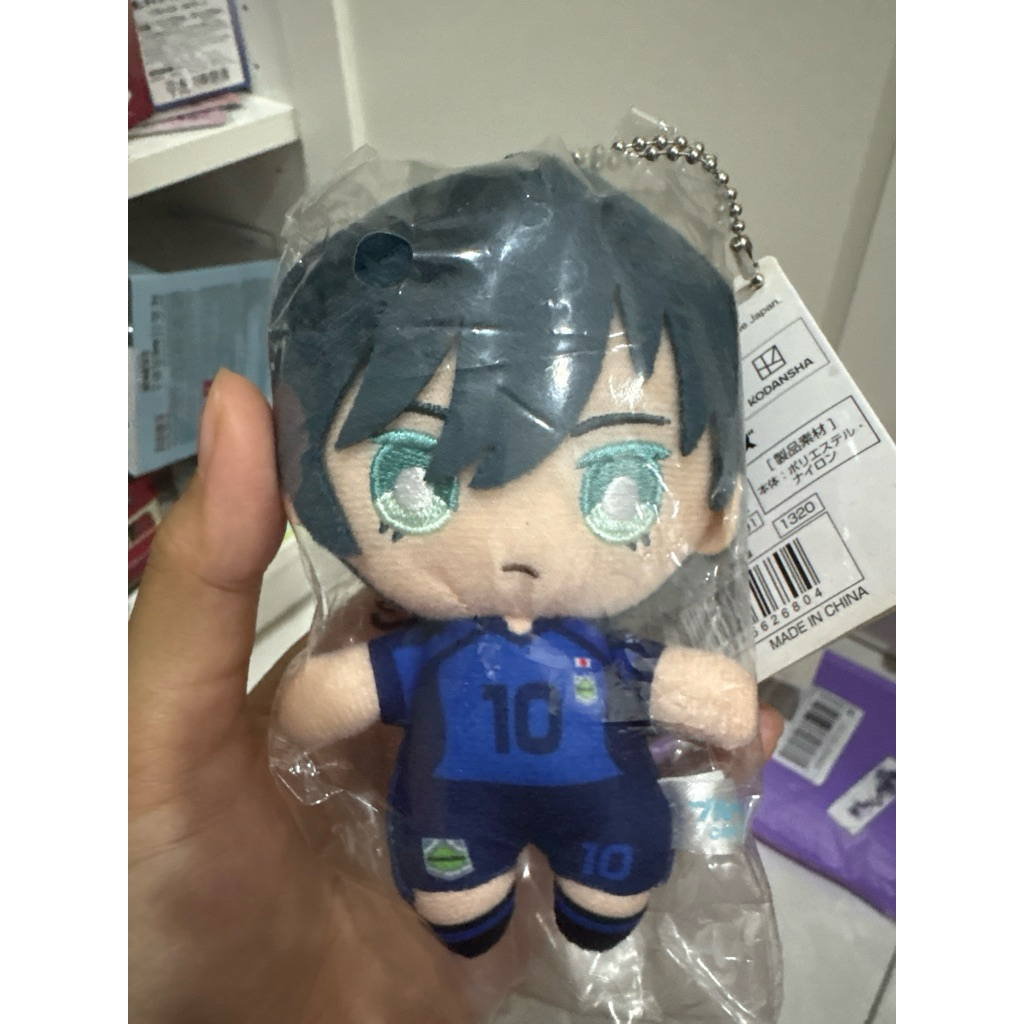 Jual blue lock ballchain plush itoshi rin | Shopee Indonesia