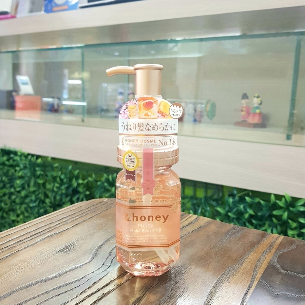 Jual &Honey - Melty Moist Repair Oil 3.0 100ml | And Honey Minyak Rambut Original Japan Hair Oil ...